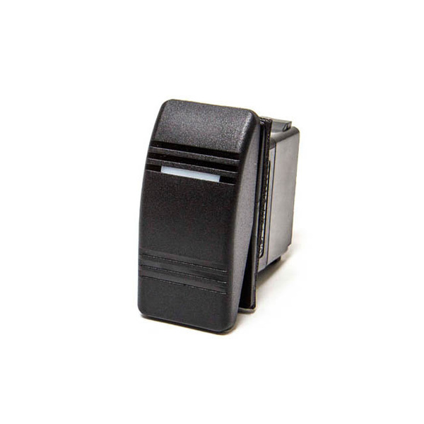 SIERRA Contura® III Rocker Illuminated Rocker Switch, On-Off, SPST, Black
