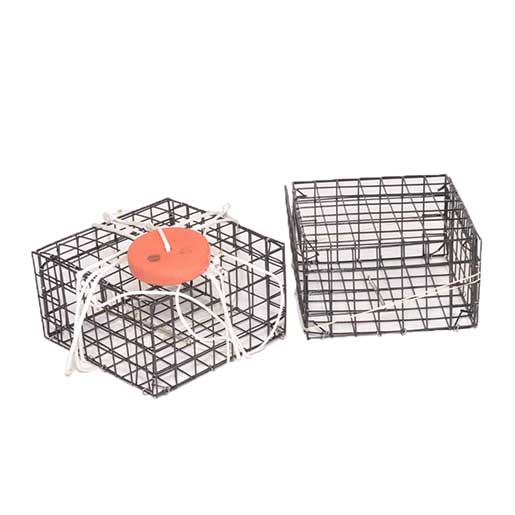 CHESAPEAKE CRABBING SUPPLIES Crab Box Traps, Vinyl Wire