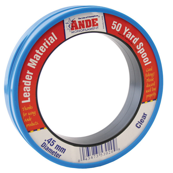ANDE Fluorocarbon Leader, 50 yard, 30 lbs., Clear