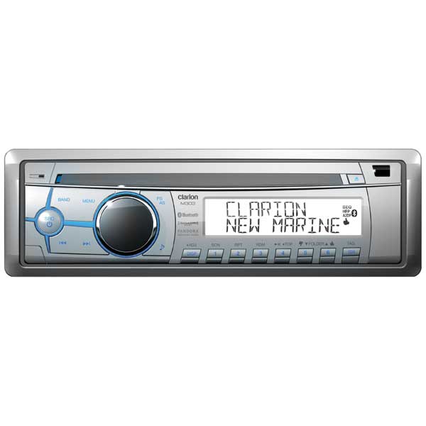 Clarion M303 Marine Stereo Receiver with Bluetooth