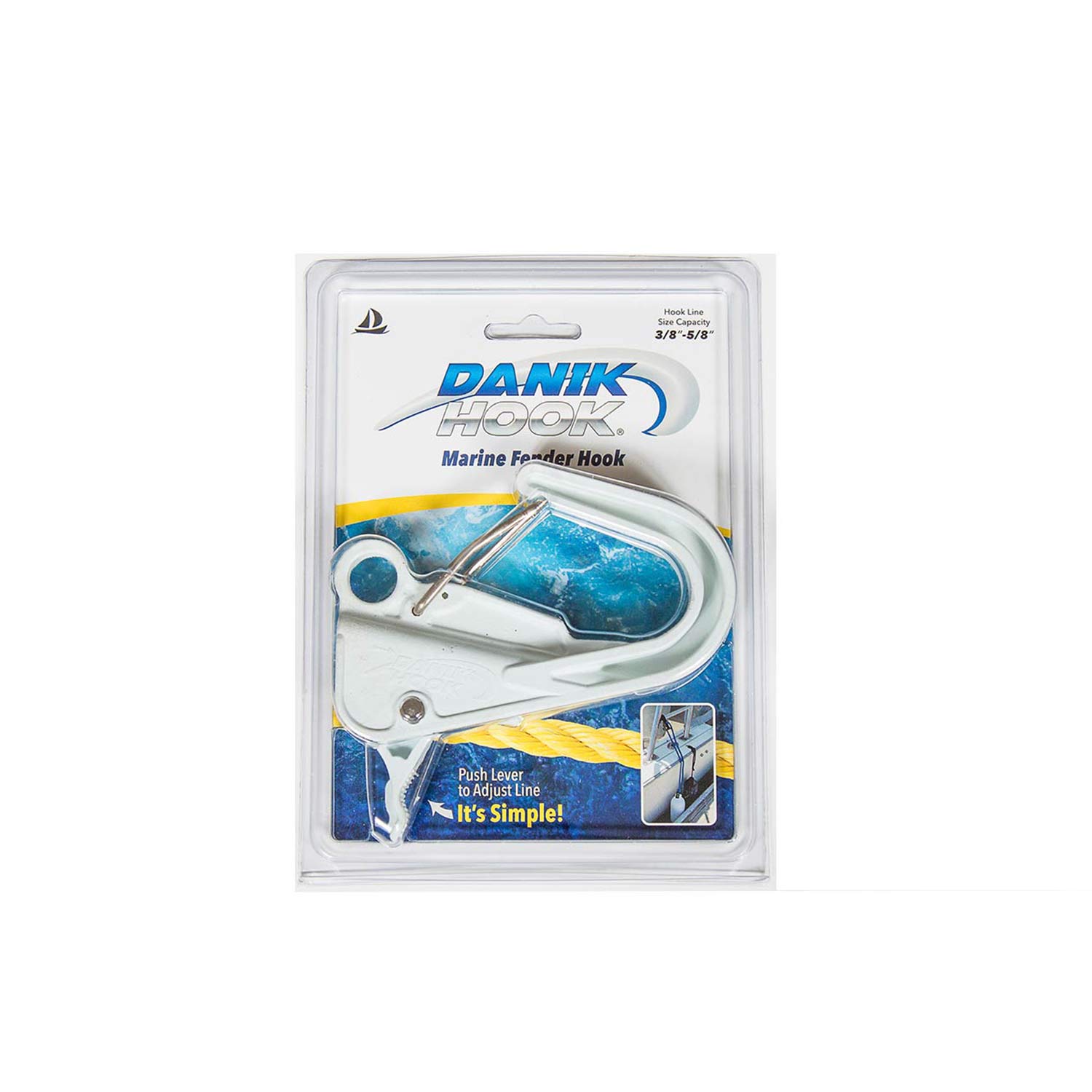 DANIK HOOK Danik Hook, Fender Hook, White