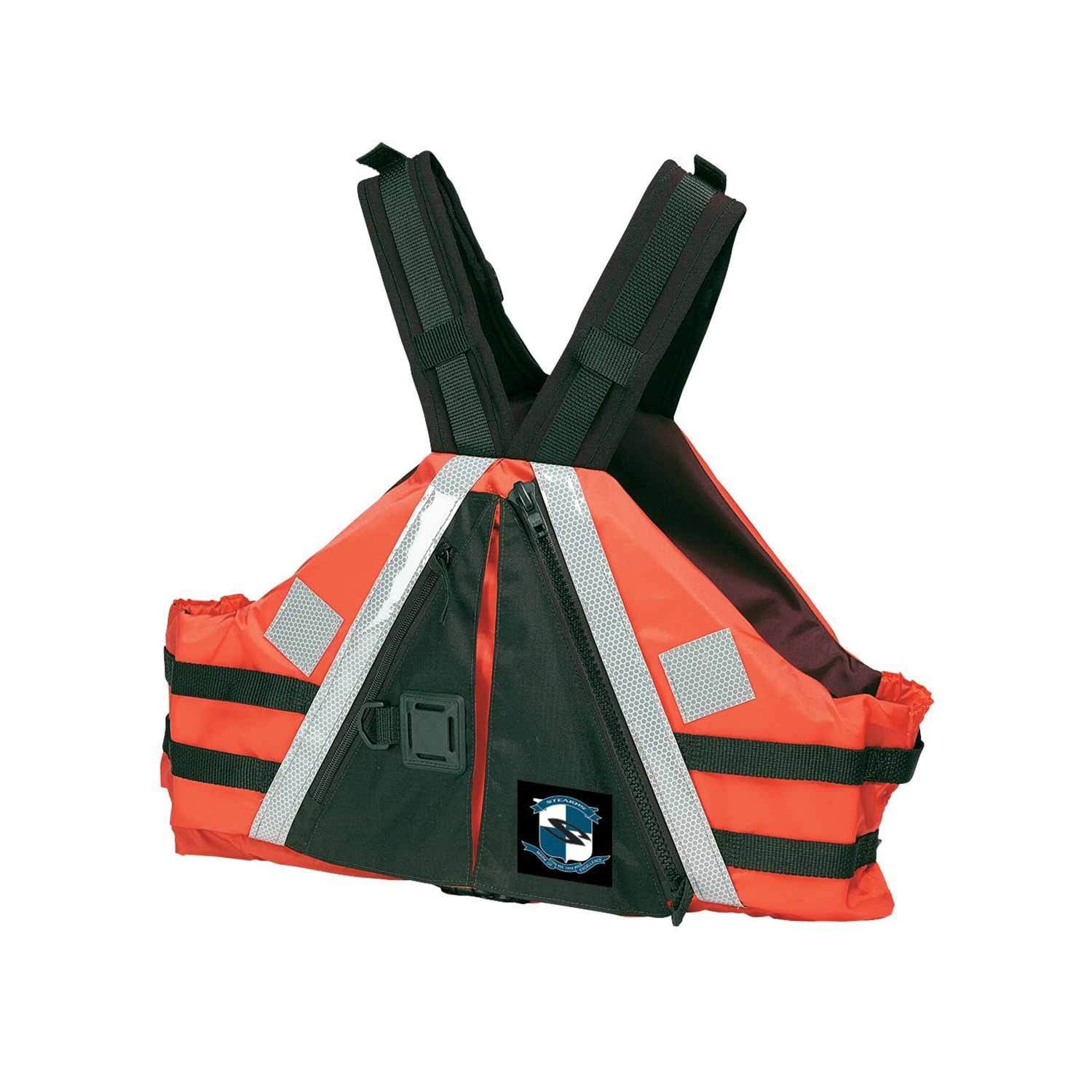STEARNS Nylon Low Profile Life Vest Orange X-Large