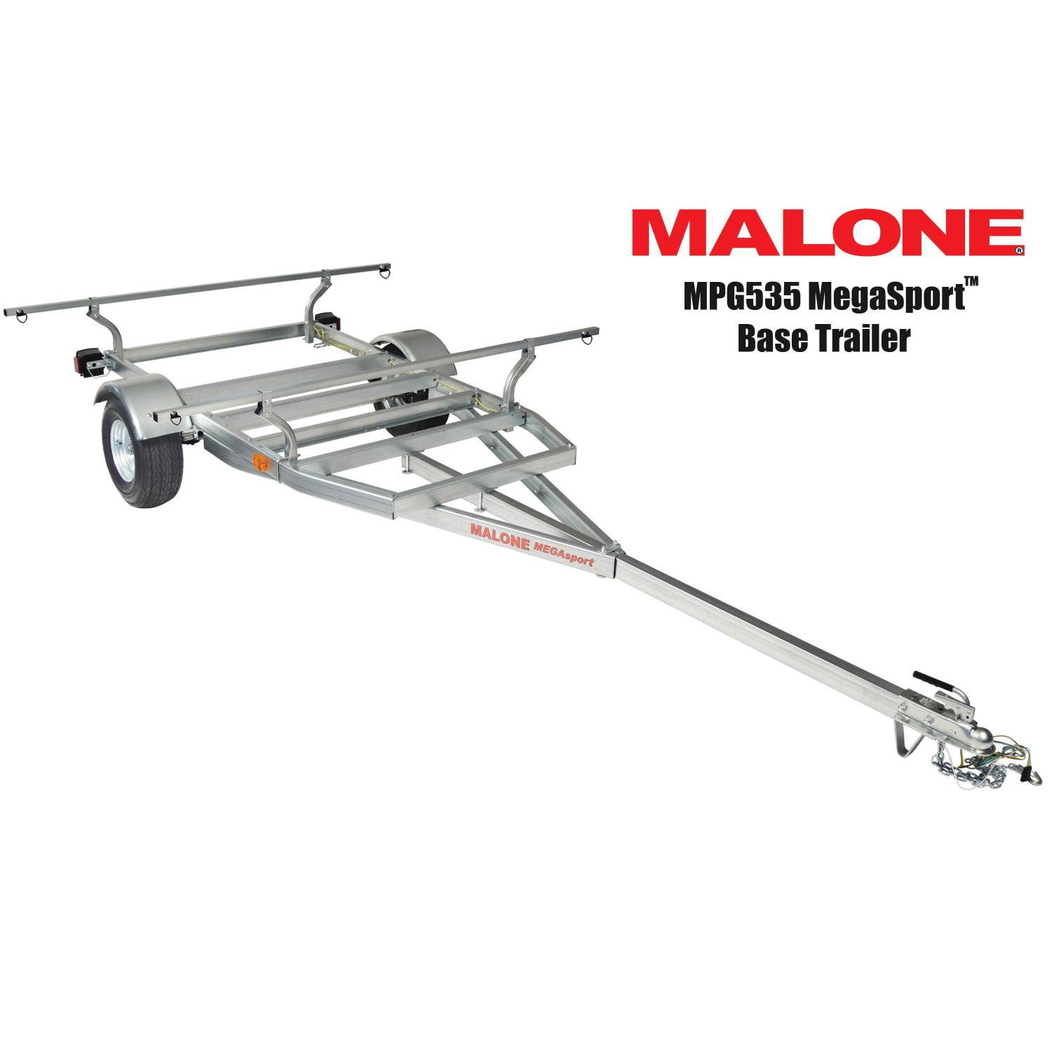 MALONE AUTO RACKS MegaSport Kayak Trailer with 86" Load Bars