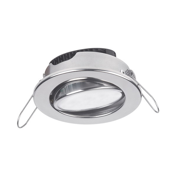 IMTRA CORPORATION PowerLED Eyeball Downlight, 10 to 30V DC, Stainless ...