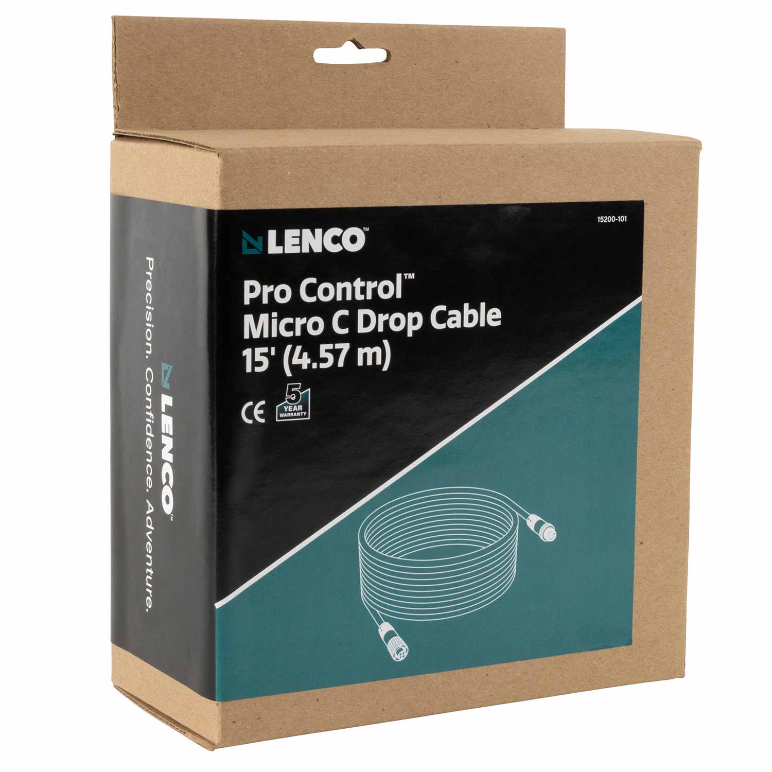 LENCO MARINE 15' Micro C Drop Cable