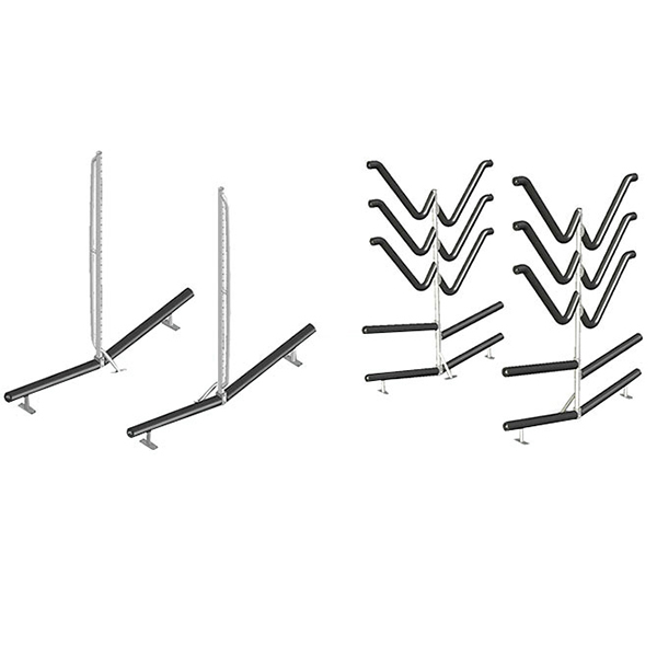 MAGMA Basic Upright Rack System for Kayak & Stand-Up Paddleboards, Two ...