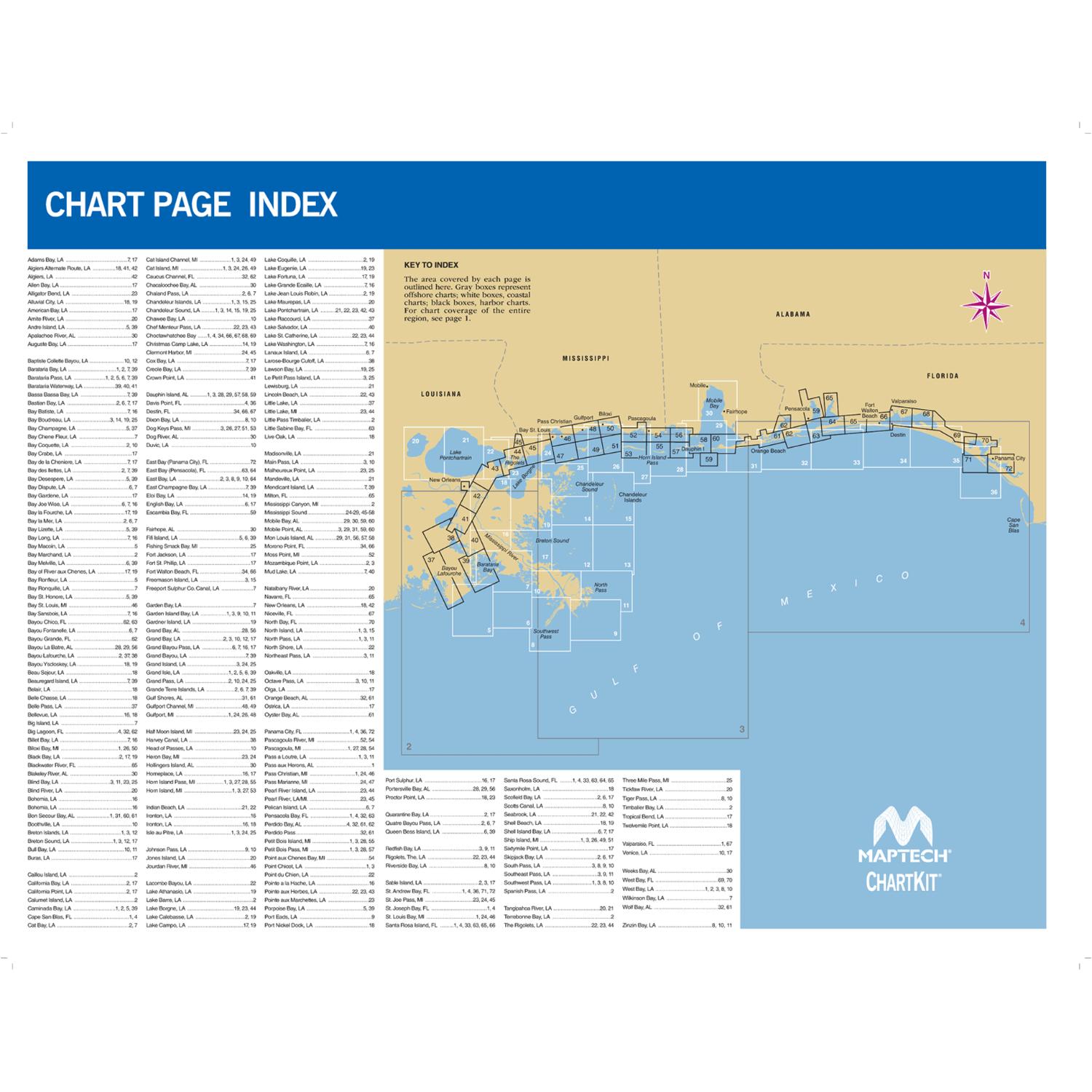 MAPTECH R16-04WMDS ChartKit® Region 16, 4th Edition