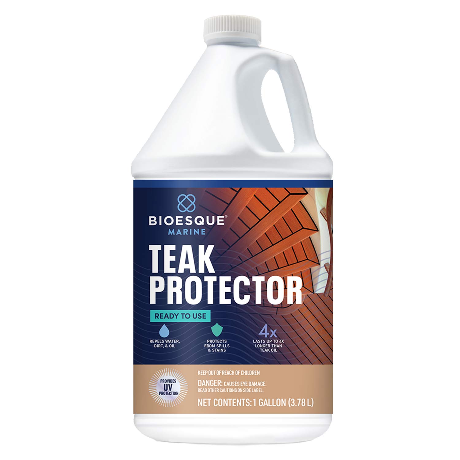 BIOESQUE MARINE Marine Teak Protectant, 1 Gallon