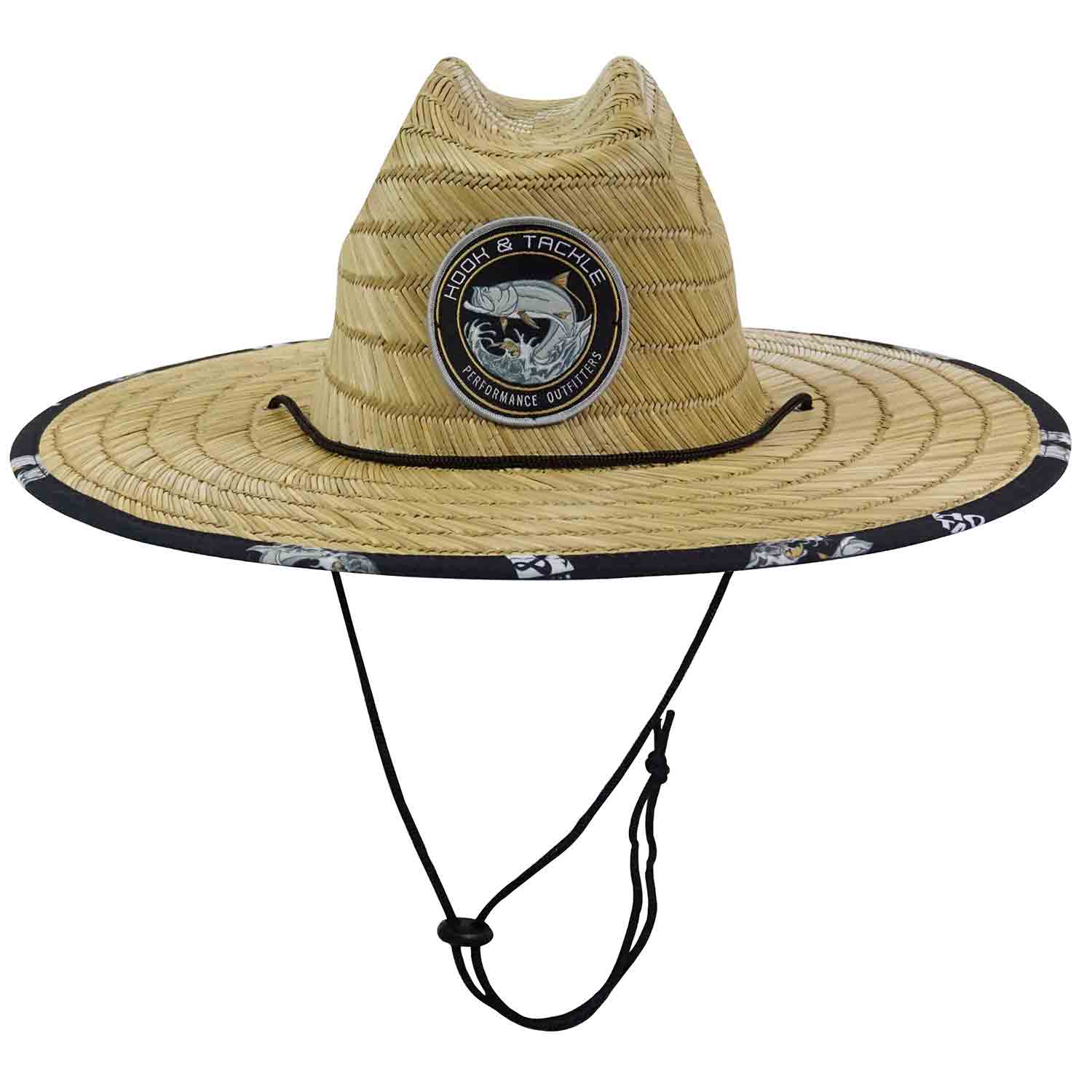 HOOK & TACKLE Tarpon Leap Straw Hat