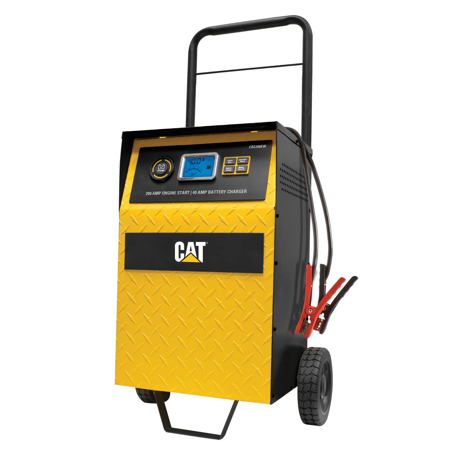 CAT 40-Amp Rolling Battery Charger