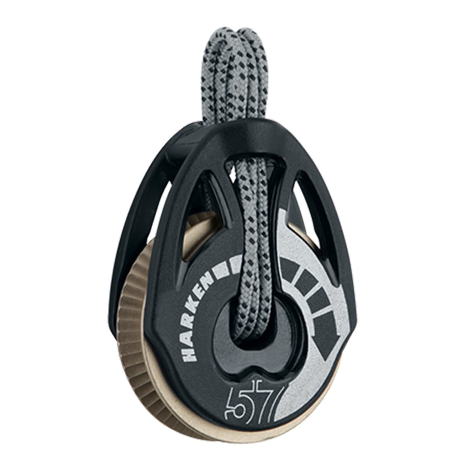 HARKEN 57 mm T2™ Soft-Attach Ratchamatic® Block, 1.5x Grip