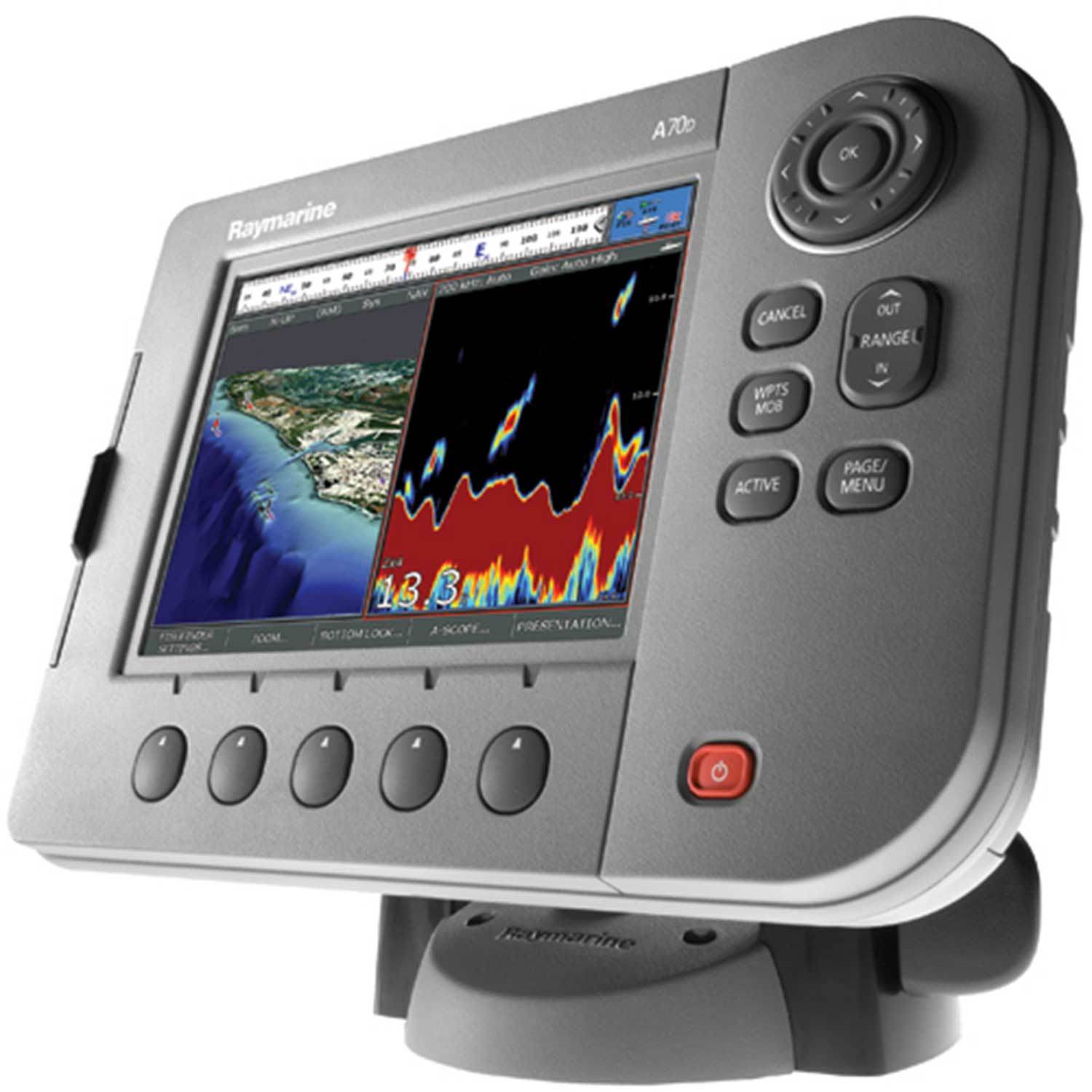 RAYMARINE A70D A-Series Chartplotter/Fishfinder Combo