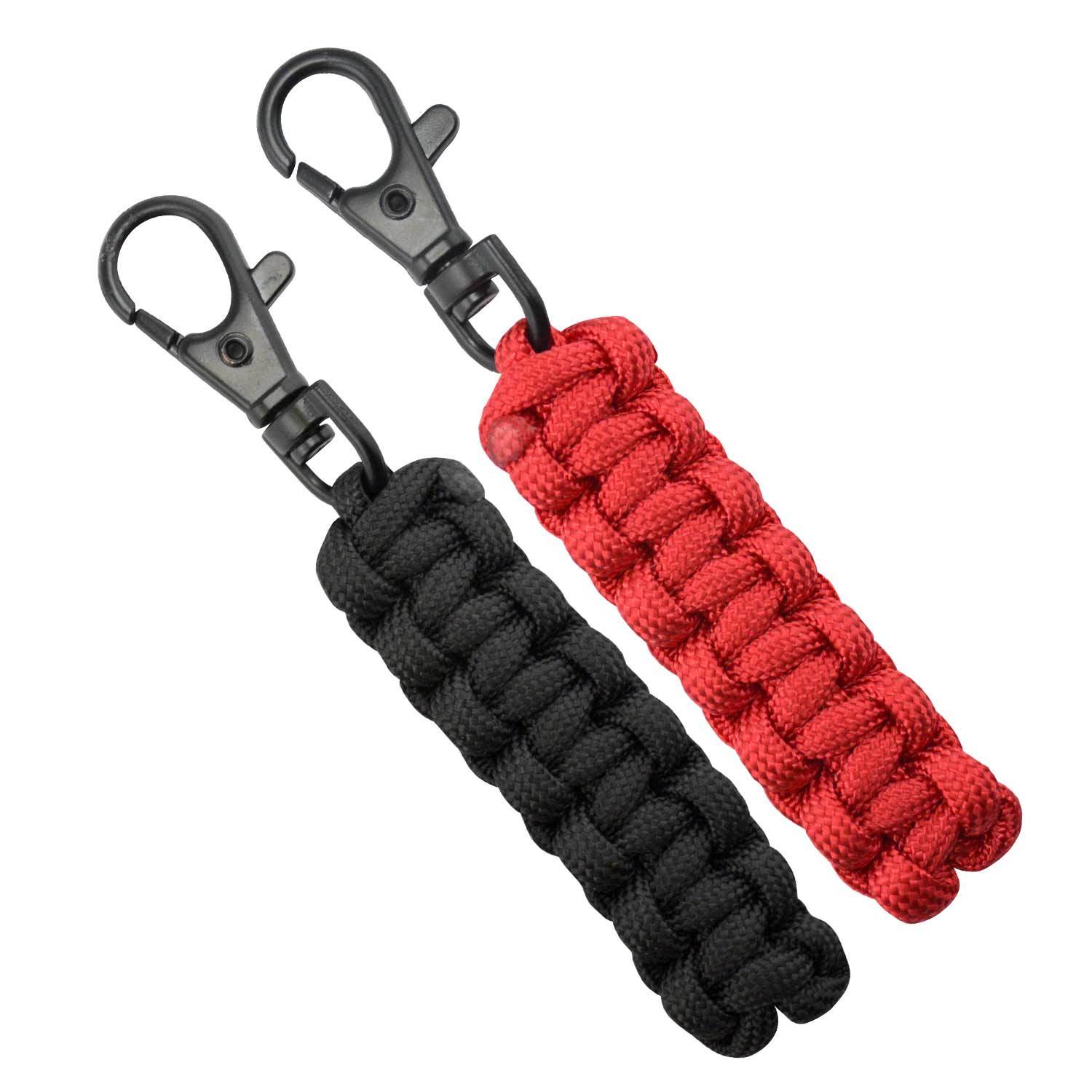 ULTIMATE SURVIVAL TECHNOLOGIES Zipper-Pulls w/Clip (2)