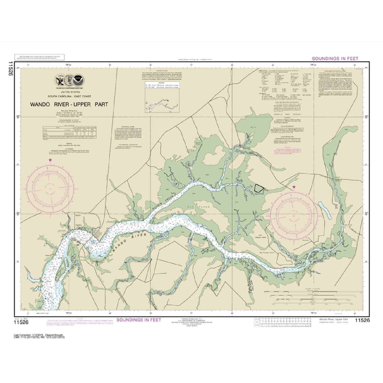 MAPTECH #11526 Wando River Upper Part