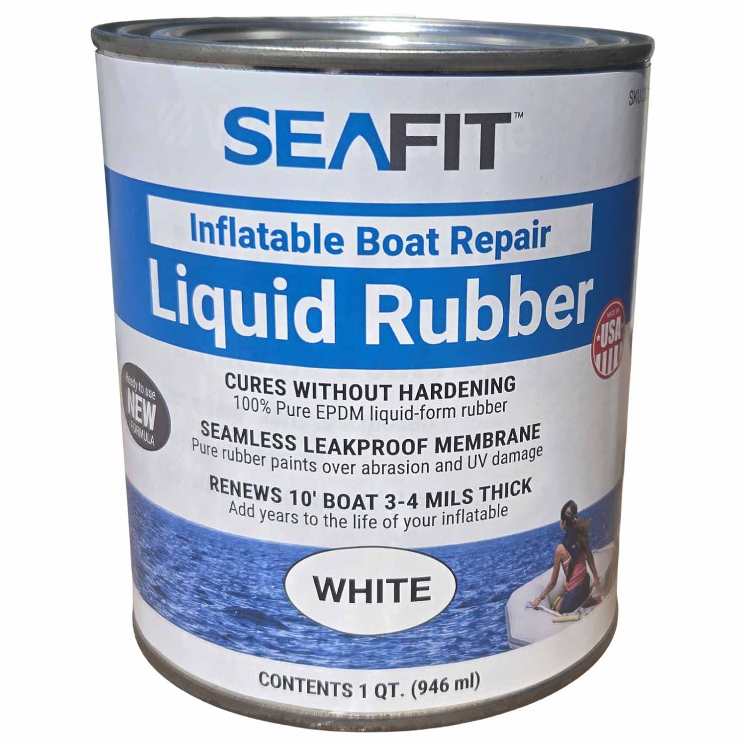 SEAFIT Liquid Rubber Inflatable Boat Restoration