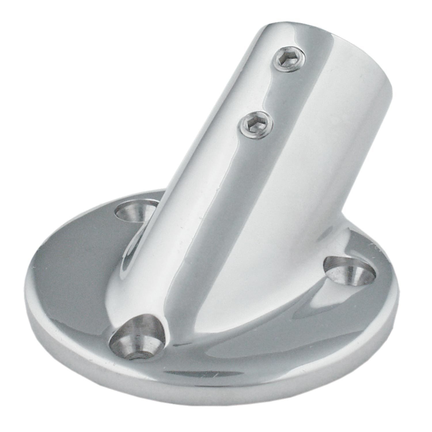 WEST MARINE 7/8" Rail Base, 30° Round