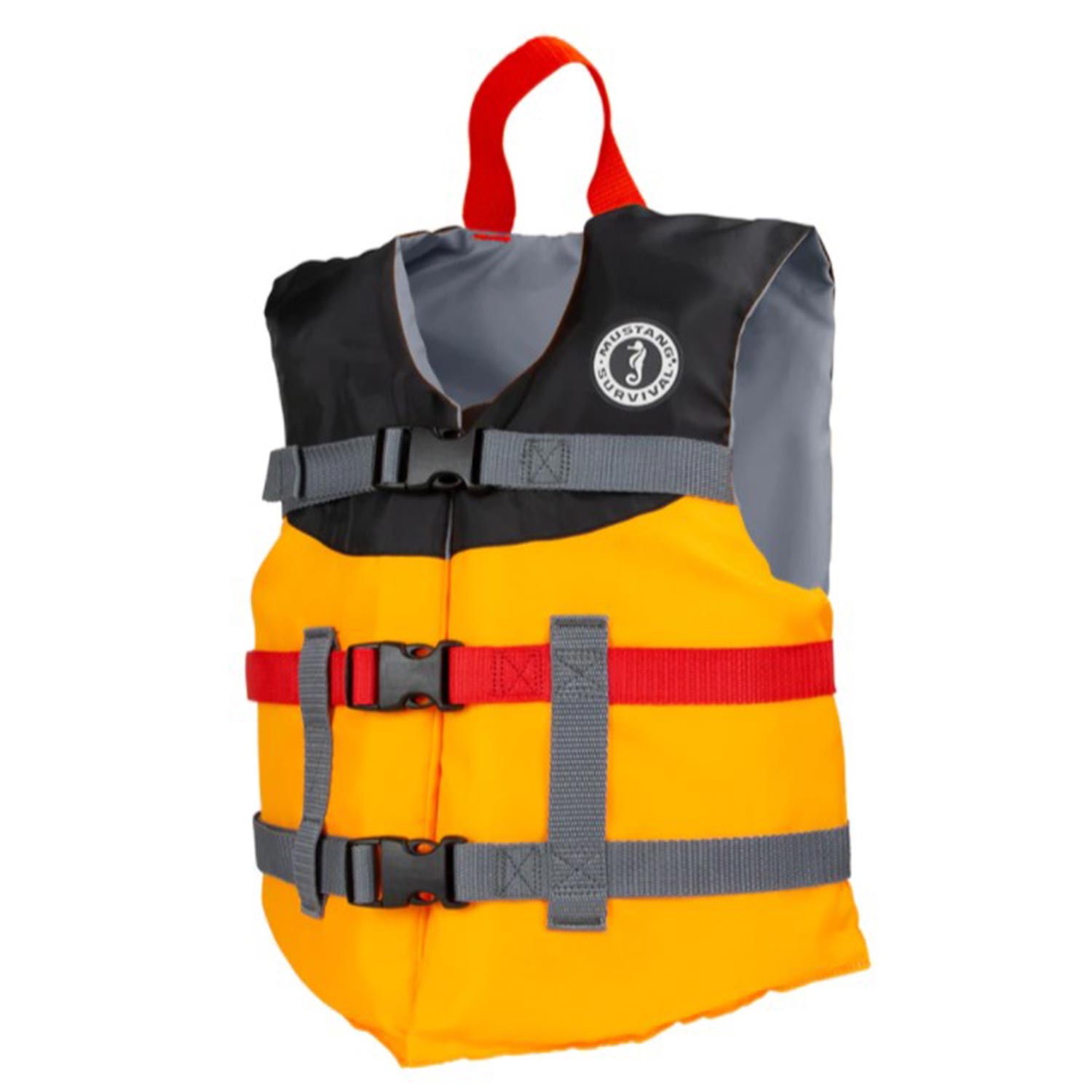 MUSTANG SURVIVAL Livery Foam Life Jacket, Youth 50-90lb.