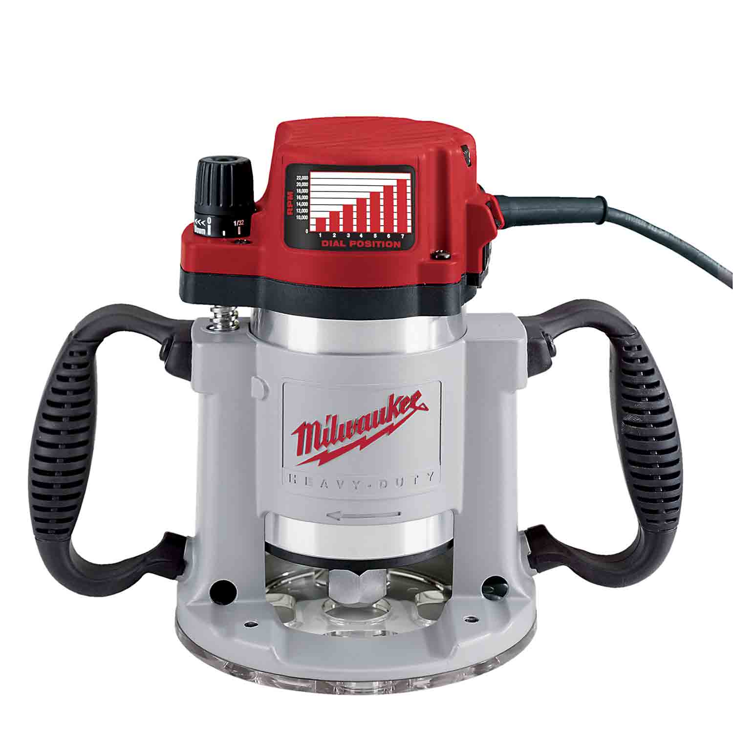 MILWAUKEE 3-1/2 Max HP Fixed-Base Production Router