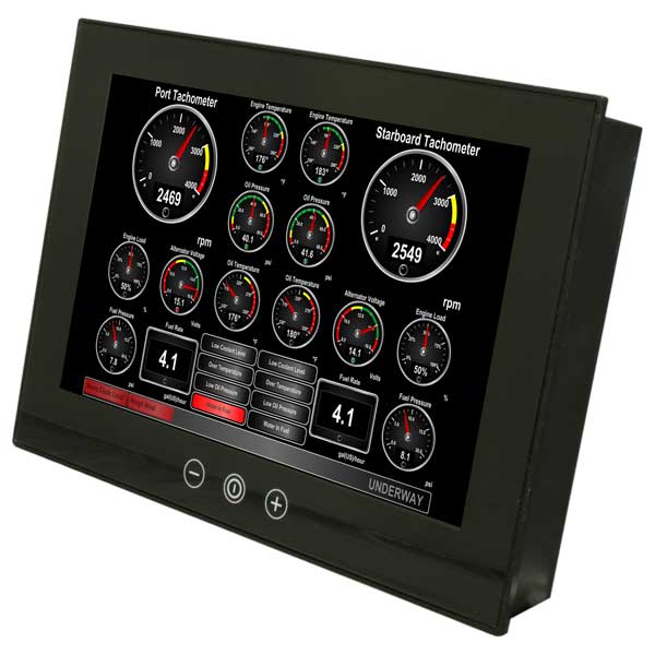 MARETRON TSM1330C Vessel Monitoring and Control Touchscreen