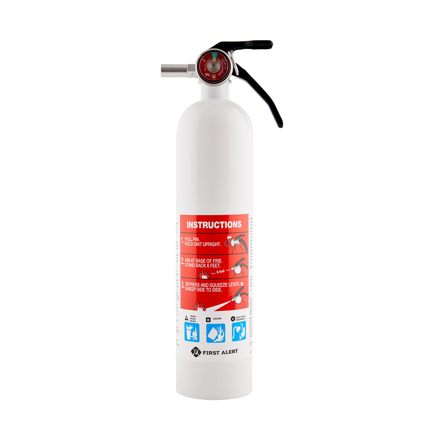 FIRST ALERT MARINE1 Rechargeable Marine Fire Extinguisher