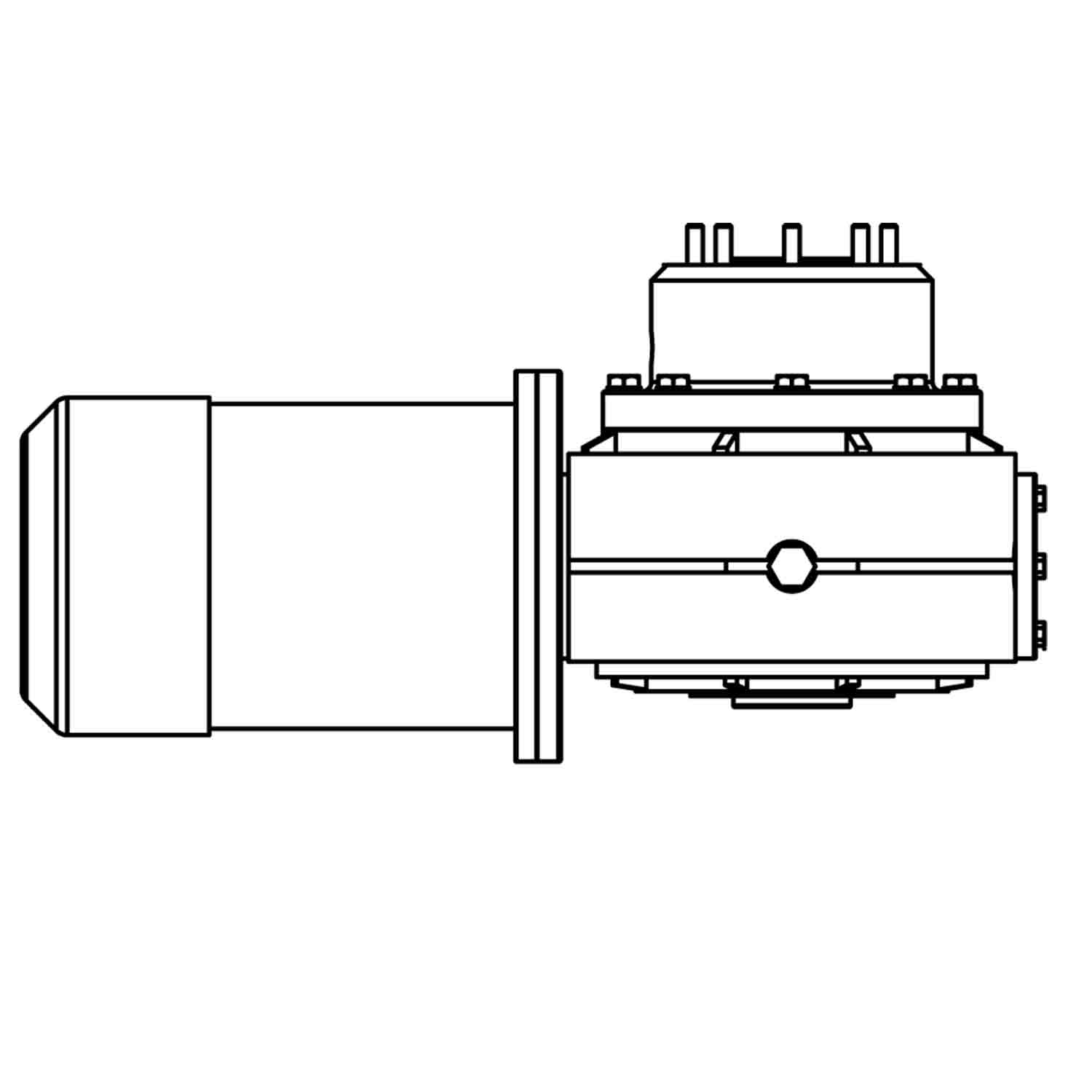 LEWMAR V4/C4 Motor Gearbox - 24V