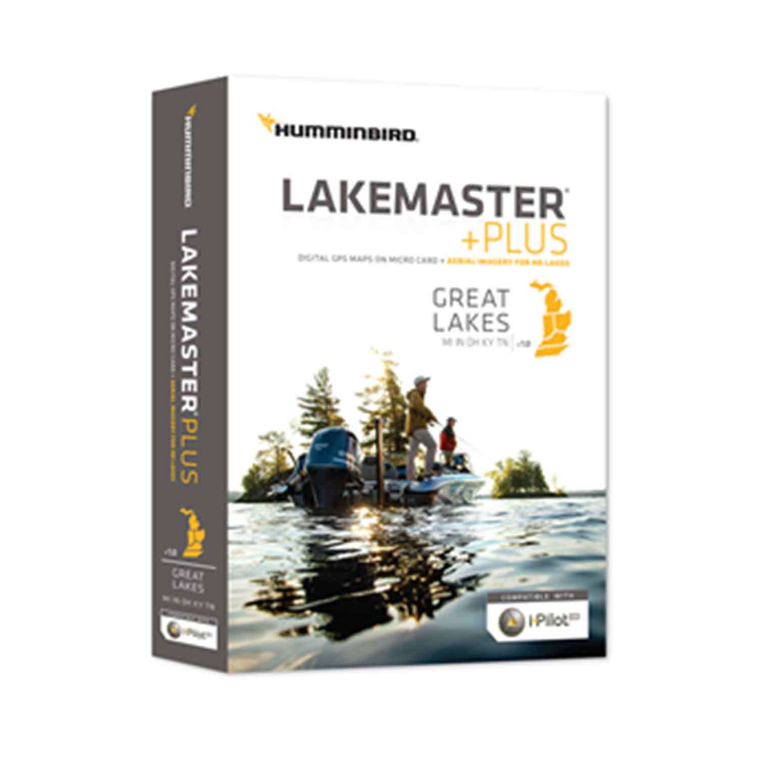 HUMMINBIRD HCGLP3 Lakemaster +Plus Great Lakes Chart microSD/SD Card