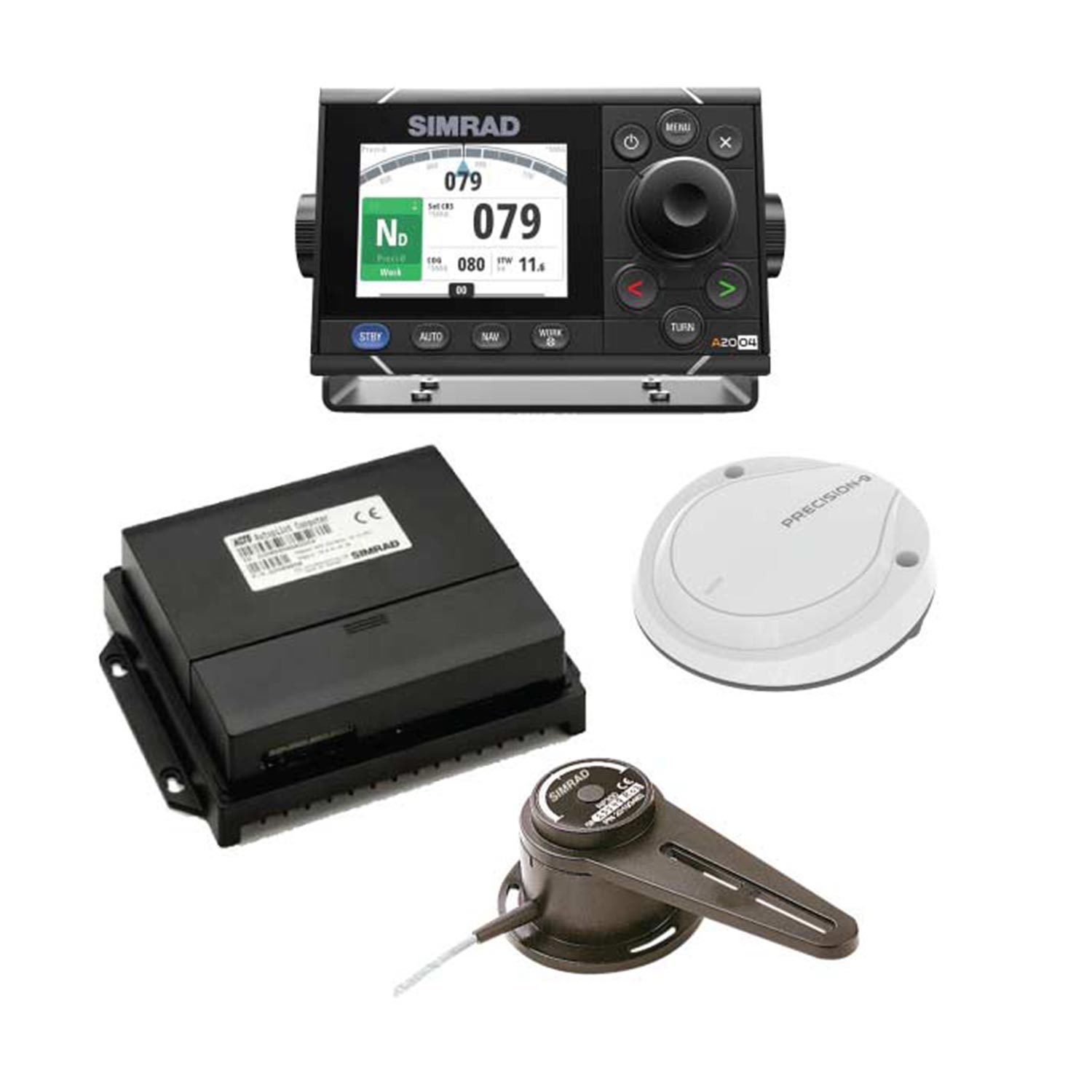 SIMRAD A2004 Compass Pack with A2004, AC70, RF300 and Precision 9 Compass