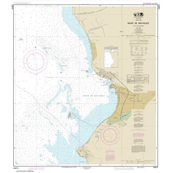 MAPTECH #25673 Bahia de Mayaguez & Approaches