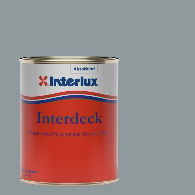 INTERLUX Interdeck Nonskid Paint, Gray, Quart