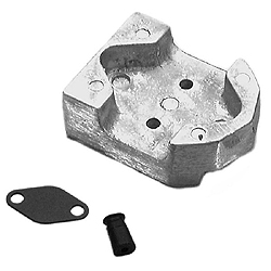 QUICKSILVER 821631Q1 Aluminum Gimbal Housing Anode for MerCruiser ...