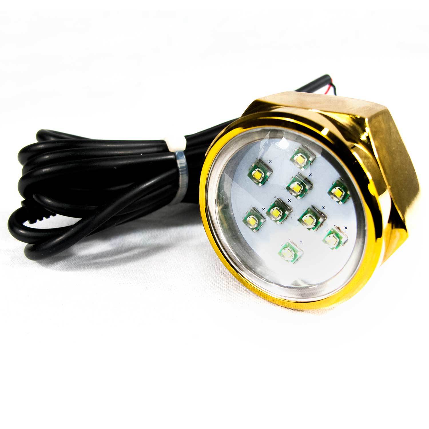 MARINE SPORT LIGHTING 27 Watt LED Drain Plug Light, Multi-Color
