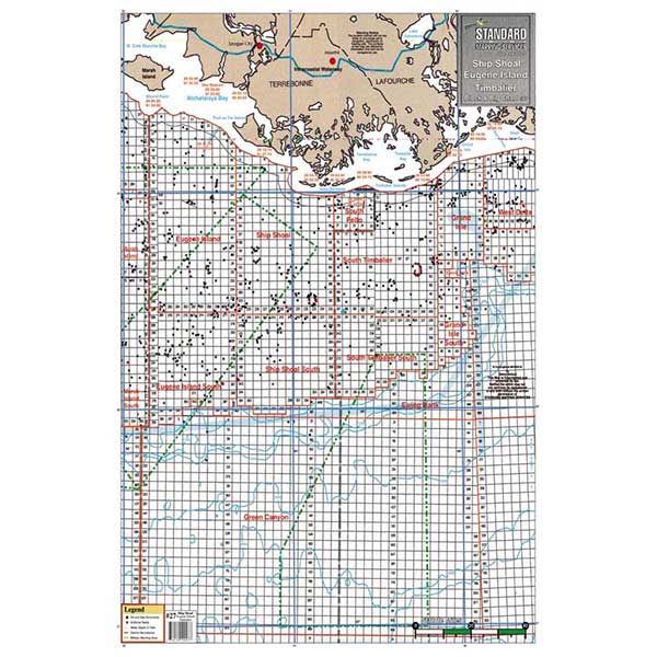 STANDARD MAPPING SERVICE Eugene Isle and Marsh Isle, Louisiana Block ...