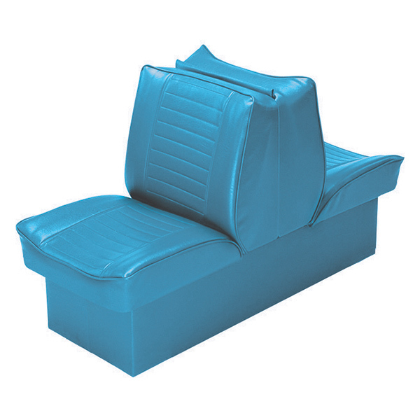 WISE SEATING 8" Base Lounge Seat, Light Blue