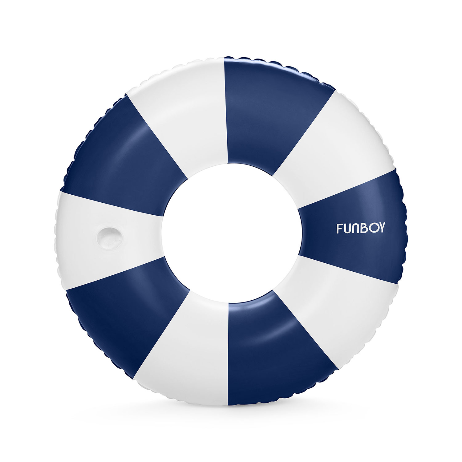 FUNBOY Vintage Navy Stripe Tube Float