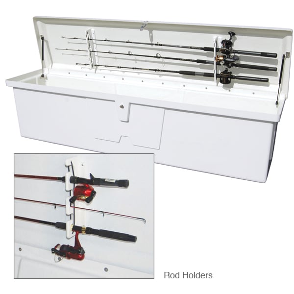 Fisherman's Dock Boxes - Store Fishing Poles & Equipment
