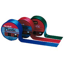 3M Plastic Rigging Tape, Red