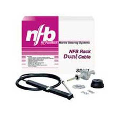 DOMETIC NFB Pro Rack Mechanical Dual Cable Outboard Steering System