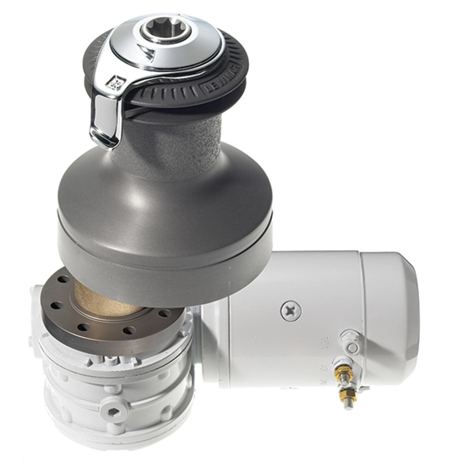 LEWMAR #40 Aluminum Self-Tailing 2-Speed Electric Winch