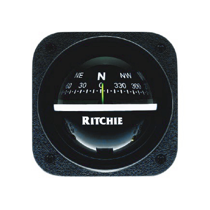 RITCHIE NAVIGATION Explorer Bulkhead-Mount Compass, Black