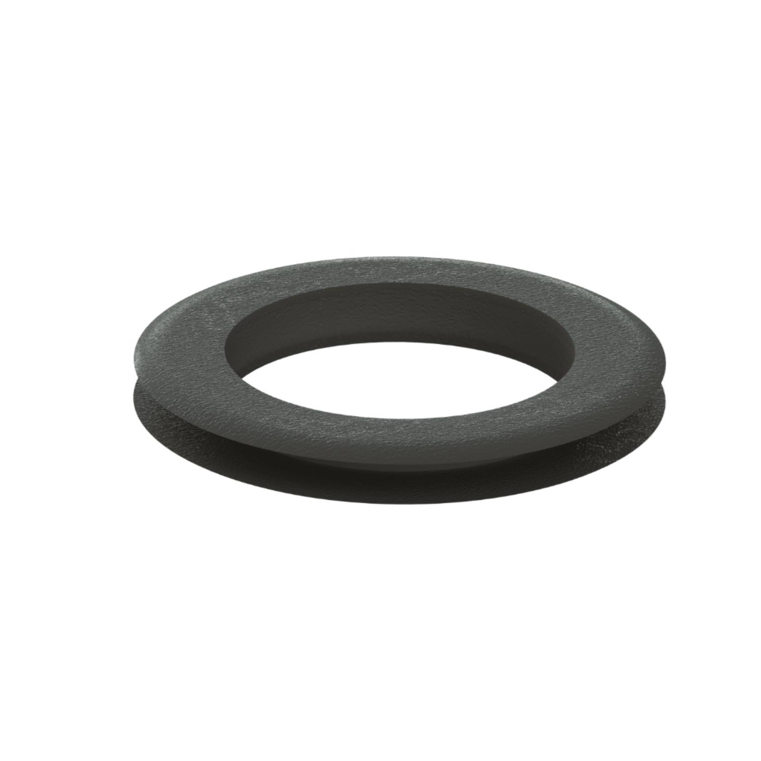 TACO MARINE CARPET RING, BLACK TAPERED