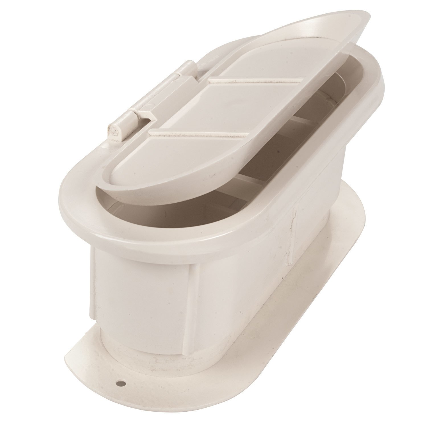 MARINE EAST Telescoping Scupper White