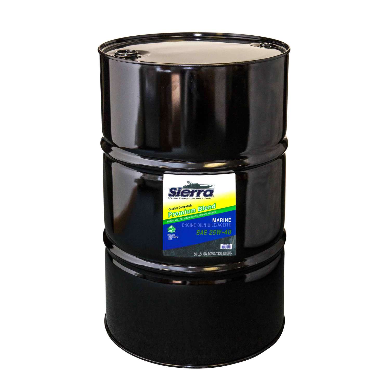 SIERRA Sierra 25W-40 4 Stroke Conventional Marine Engine Oil, Catalyst ...