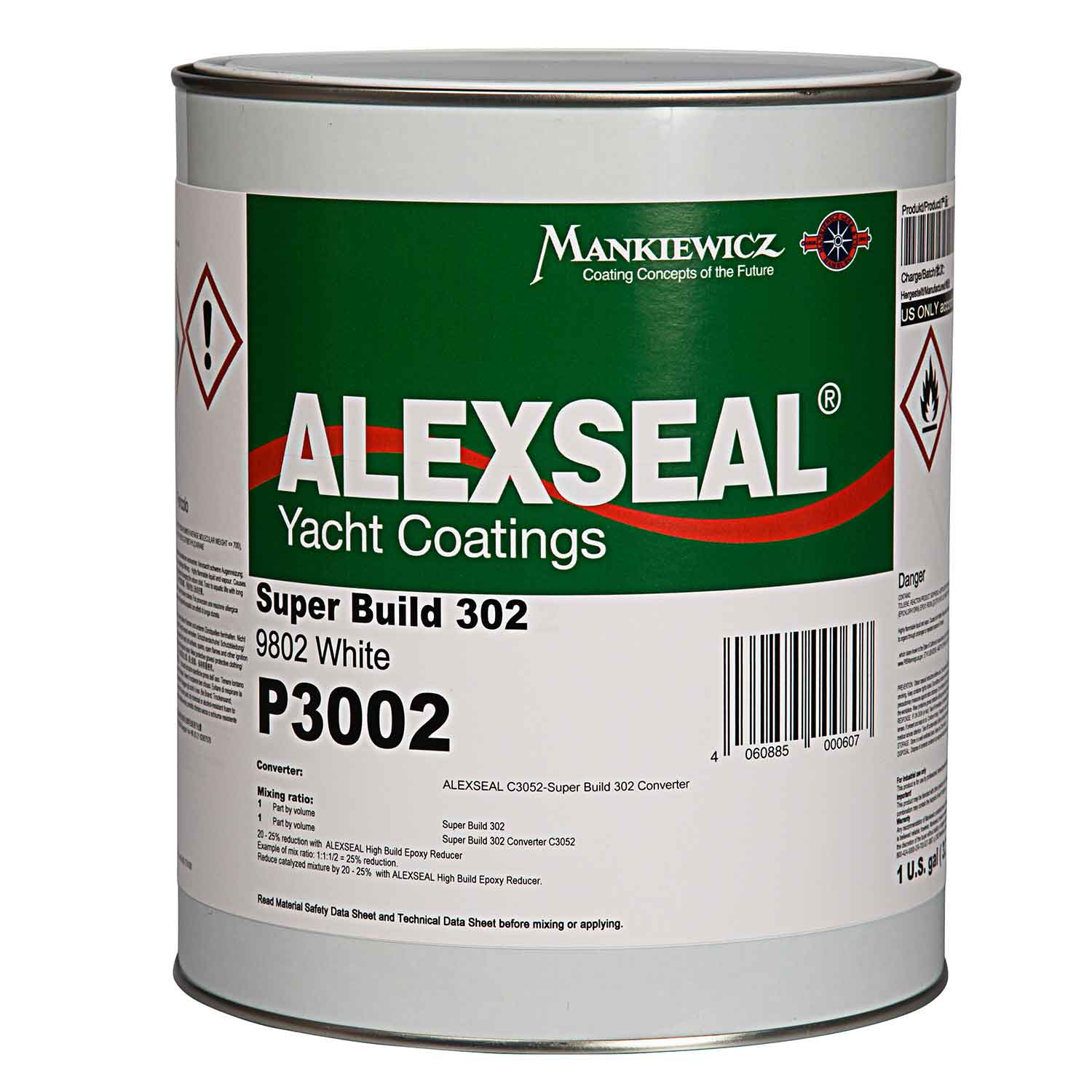 ALEXSEAL Super Build 302 Base, White, Gallon