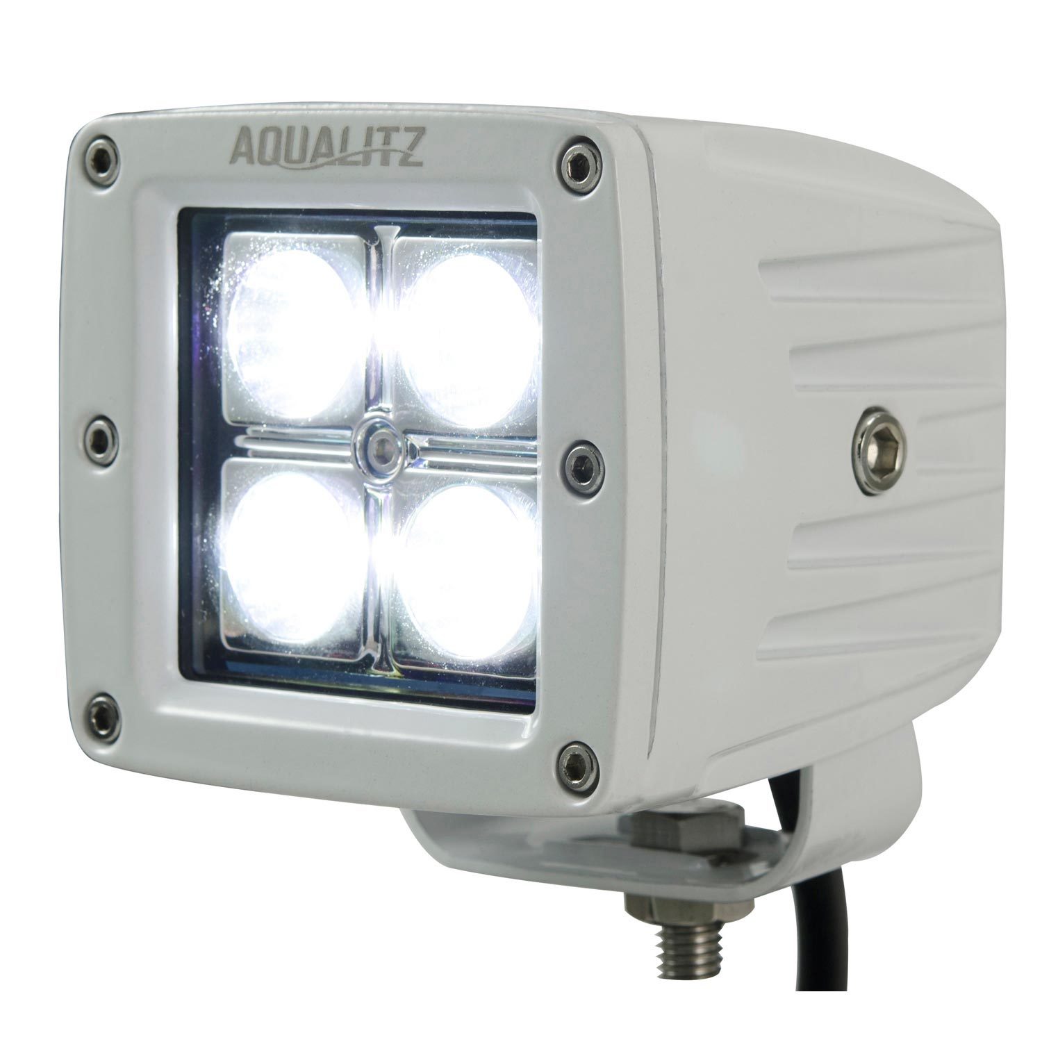 AQUALITZ QuadFire™ LED Pod Light, Base Mount