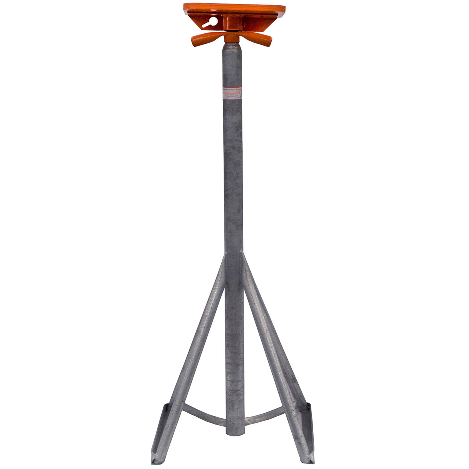 BROWNELL BOAT STANDS 54" to 72" Flat Top Galvanized Powerboat Stand