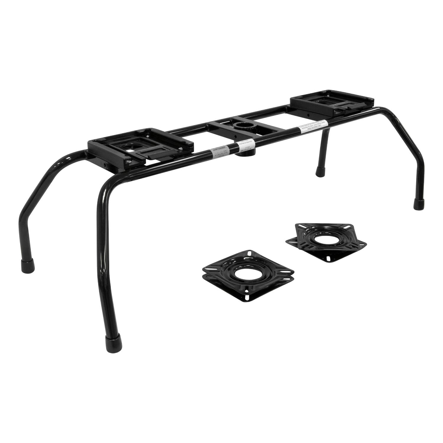 WISE SEATING 8WD1280-SQR Dual Seat Stand with Quick Disconnect Release ...