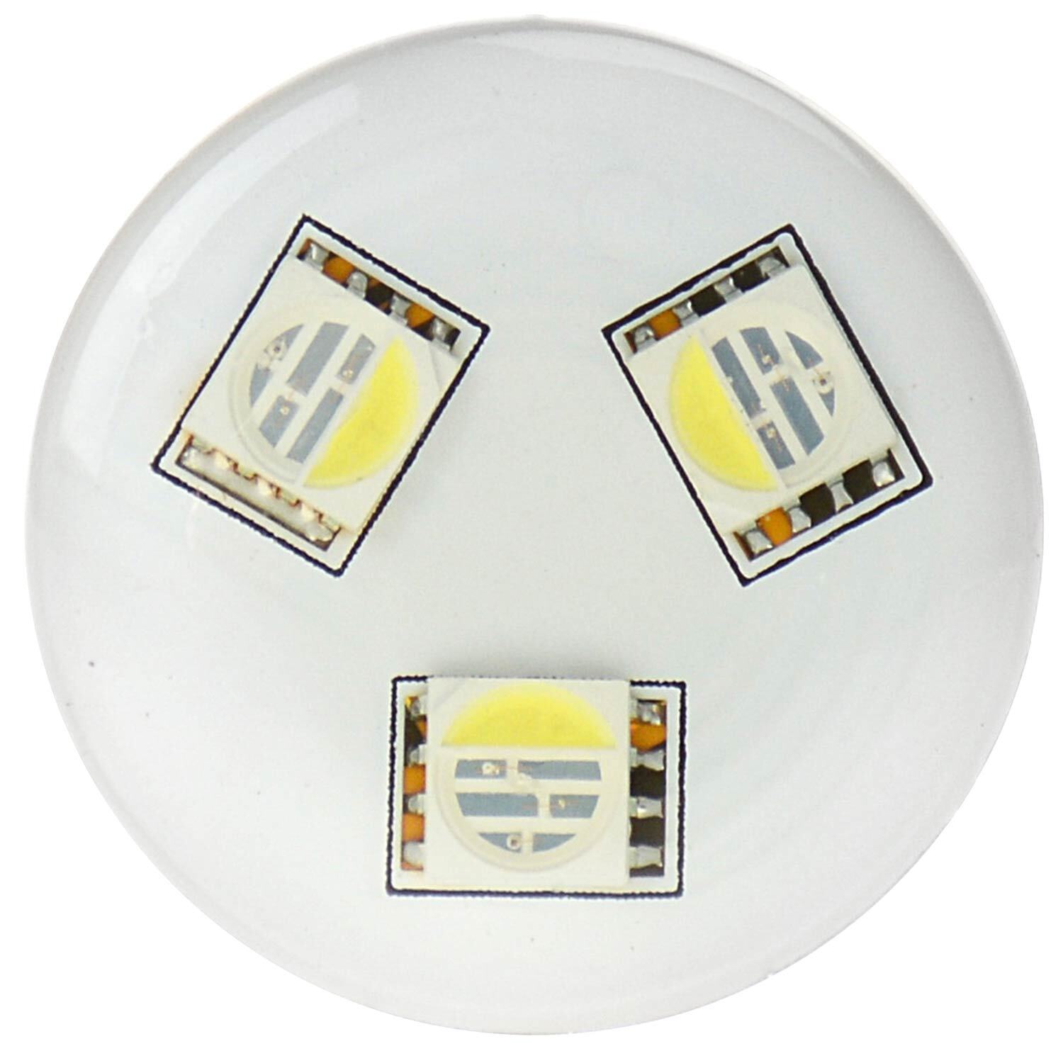 SEAVOLT 1" Mini Stick-On LED Light, Blue, 2-Pack