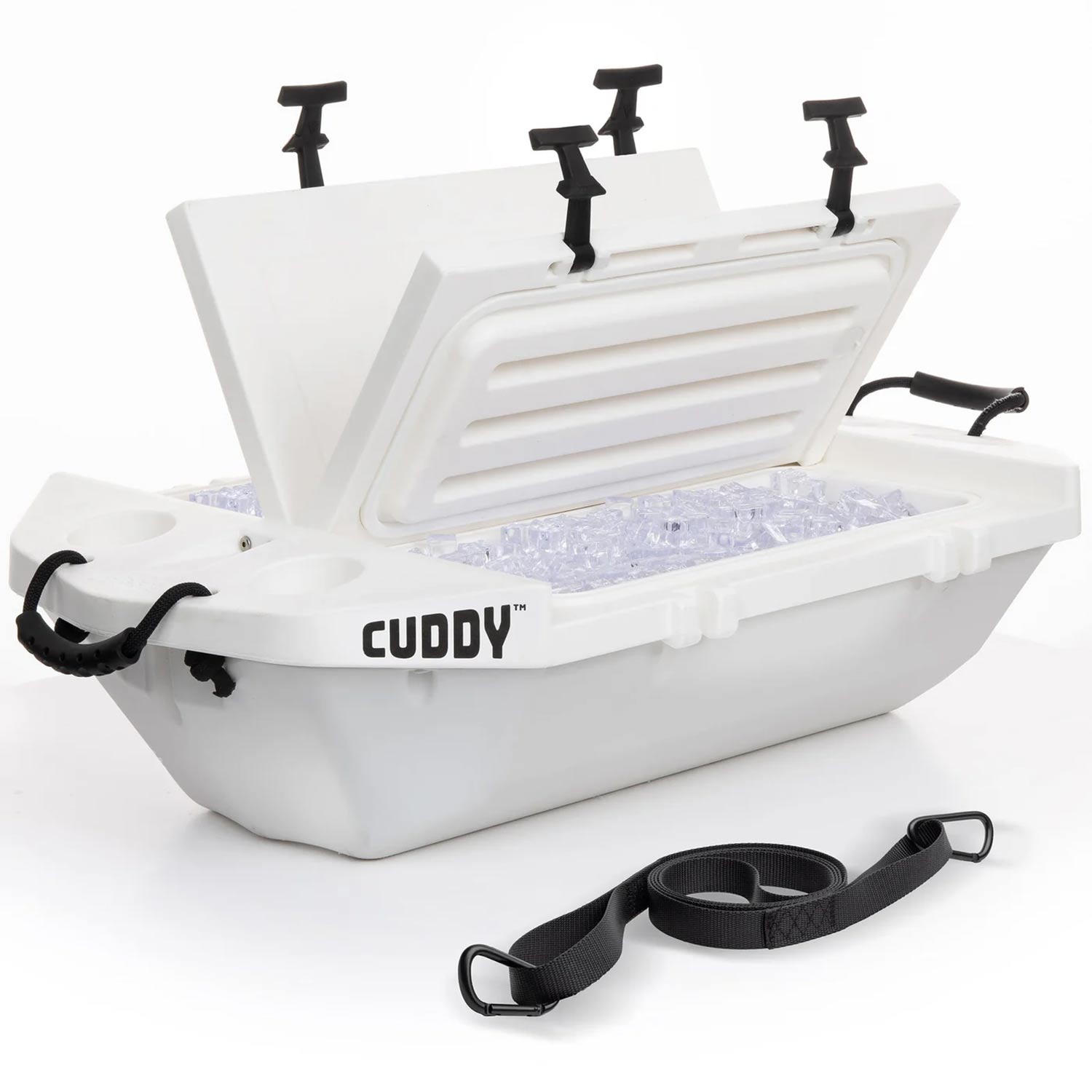 CUDDY 40qt. Cuddy Floating Cooler and Dry Storage Vessel, Amphibious ...
