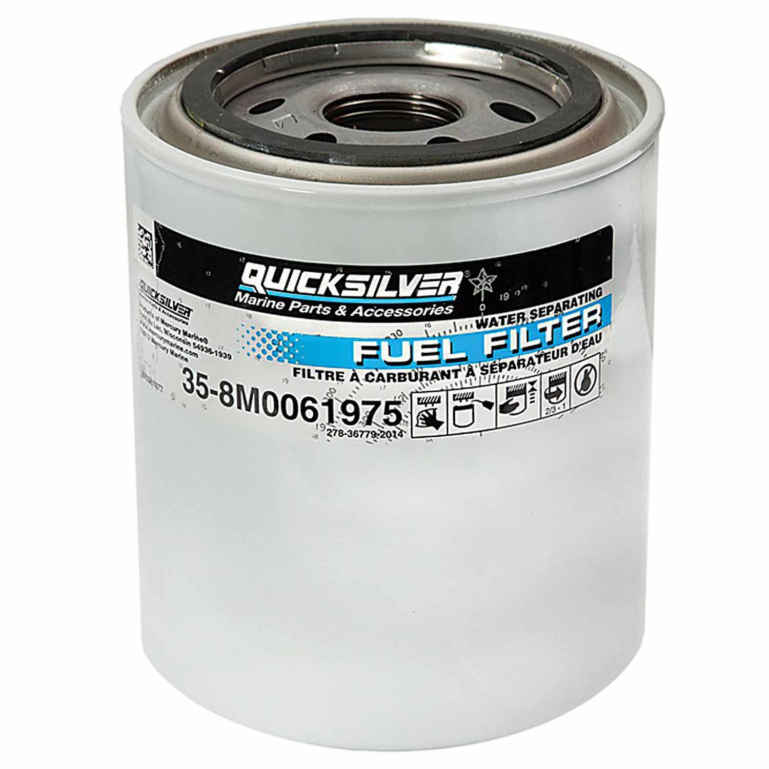 QUICKSILVER 8M0061975 Water Separating Fuel Filter - OMC