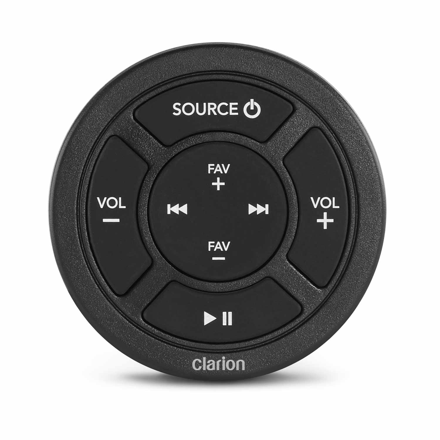 Clarion Marine CMR-10 Round Wired Audio Remote – No Display